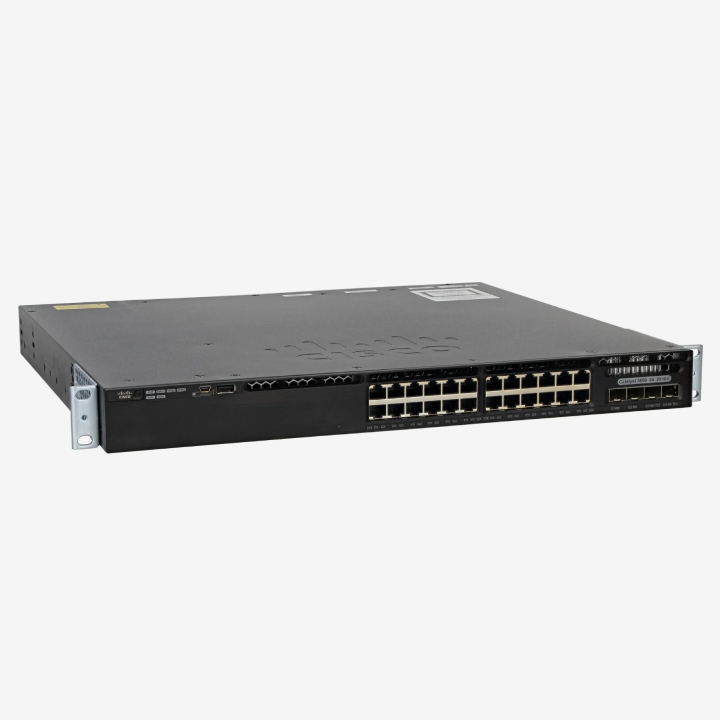Cisco Catalyst 3650 Switch 24 Gigabit Ethernet Ports - 2x10G Uplink ...